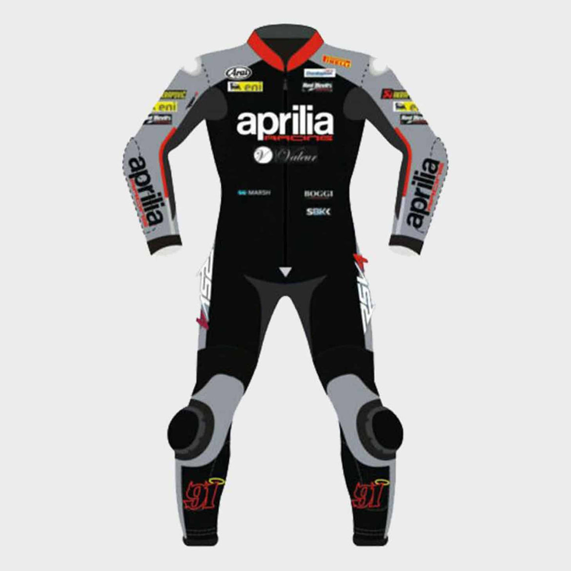Aprilia Leather Racing Suit – Racers Arena